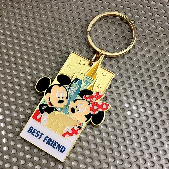 Disney | Accessories | Disneyland Best Friend Keychain | Poshmark